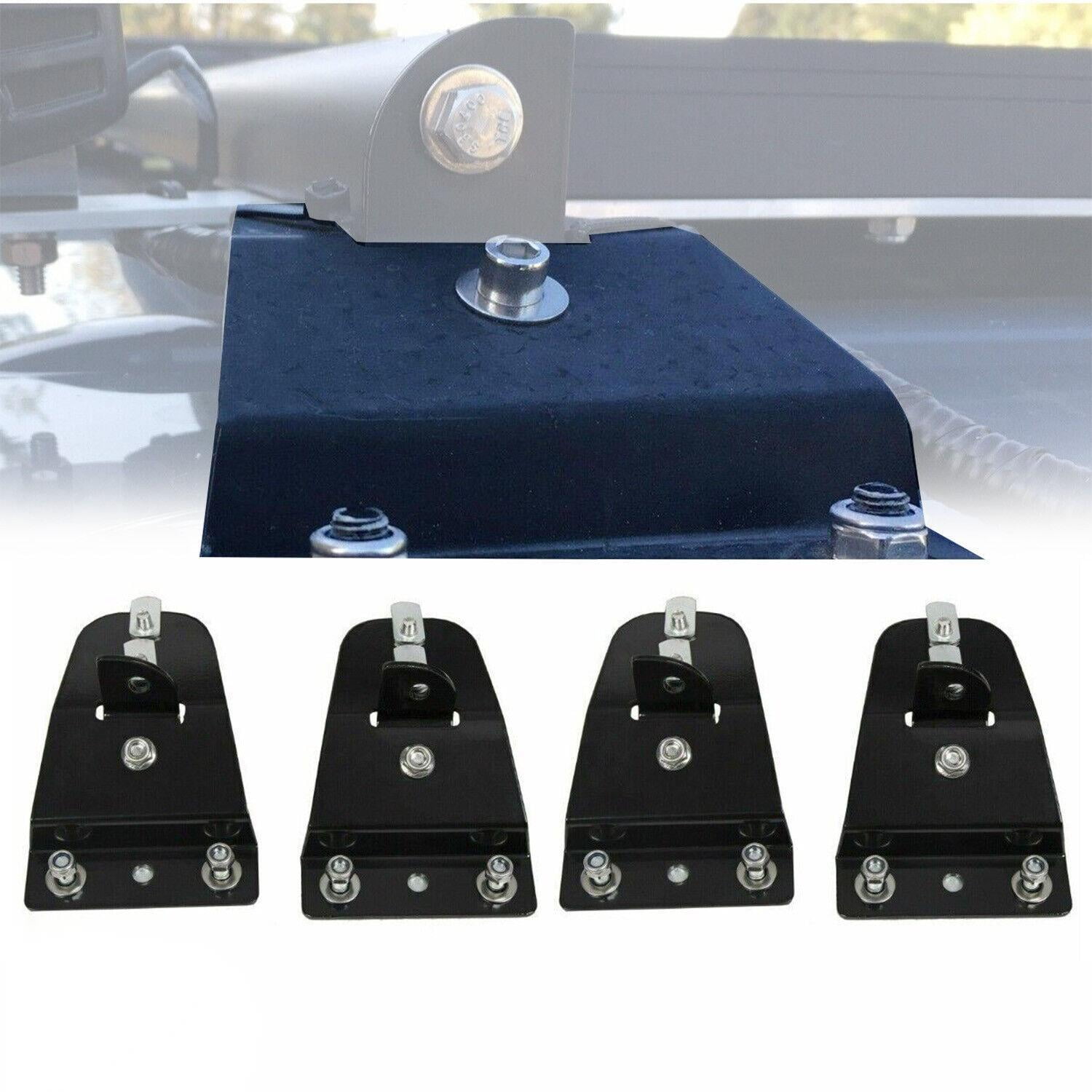 2 Pairs Sprinter Tower Brackets Kits for 15 Series Crossbars Black 4pcs ...