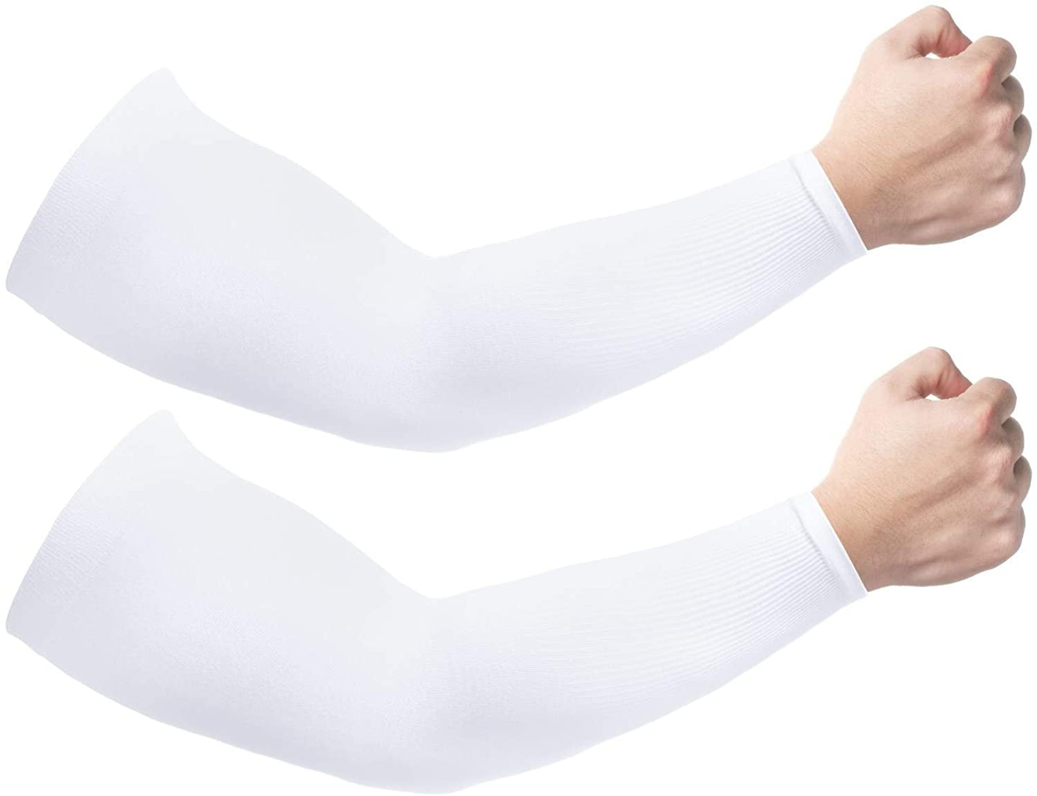 2 Pairs Sun UV Protection Cooling Arm Sleeves for Men and Women, UPF 50 ...