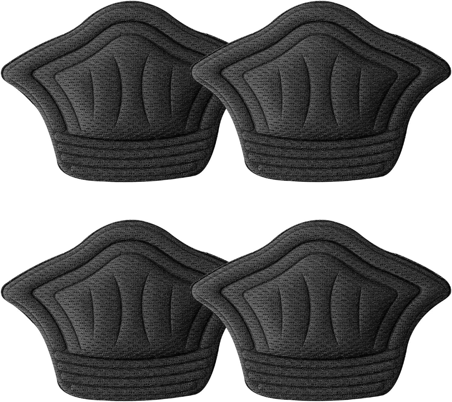 2 Pairs Thick Non-Slip Heel Grips Heel Cushion Pads for Loose Shoes ...