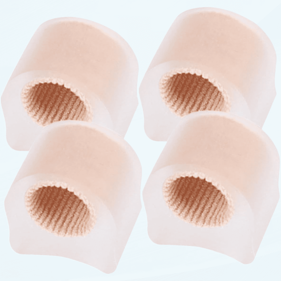 2 Pairs Toe Splitter Mens Gel Fiber Tools Multipurpose Tool Big Toe Brace Bunion Splint Toe ...