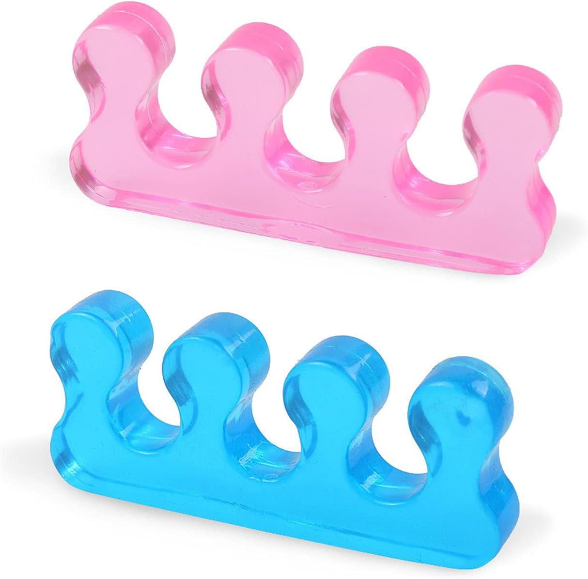 2 Pairs Toe Straightener Bunion Corrector Toe Separator Foot Treatment ...