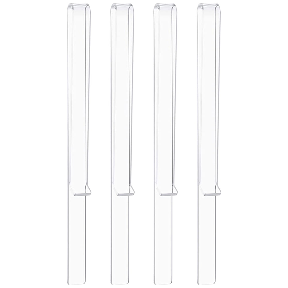2 Pairs Transparent Sheet Music Holders Acrylic Music Page Clips Clear ...