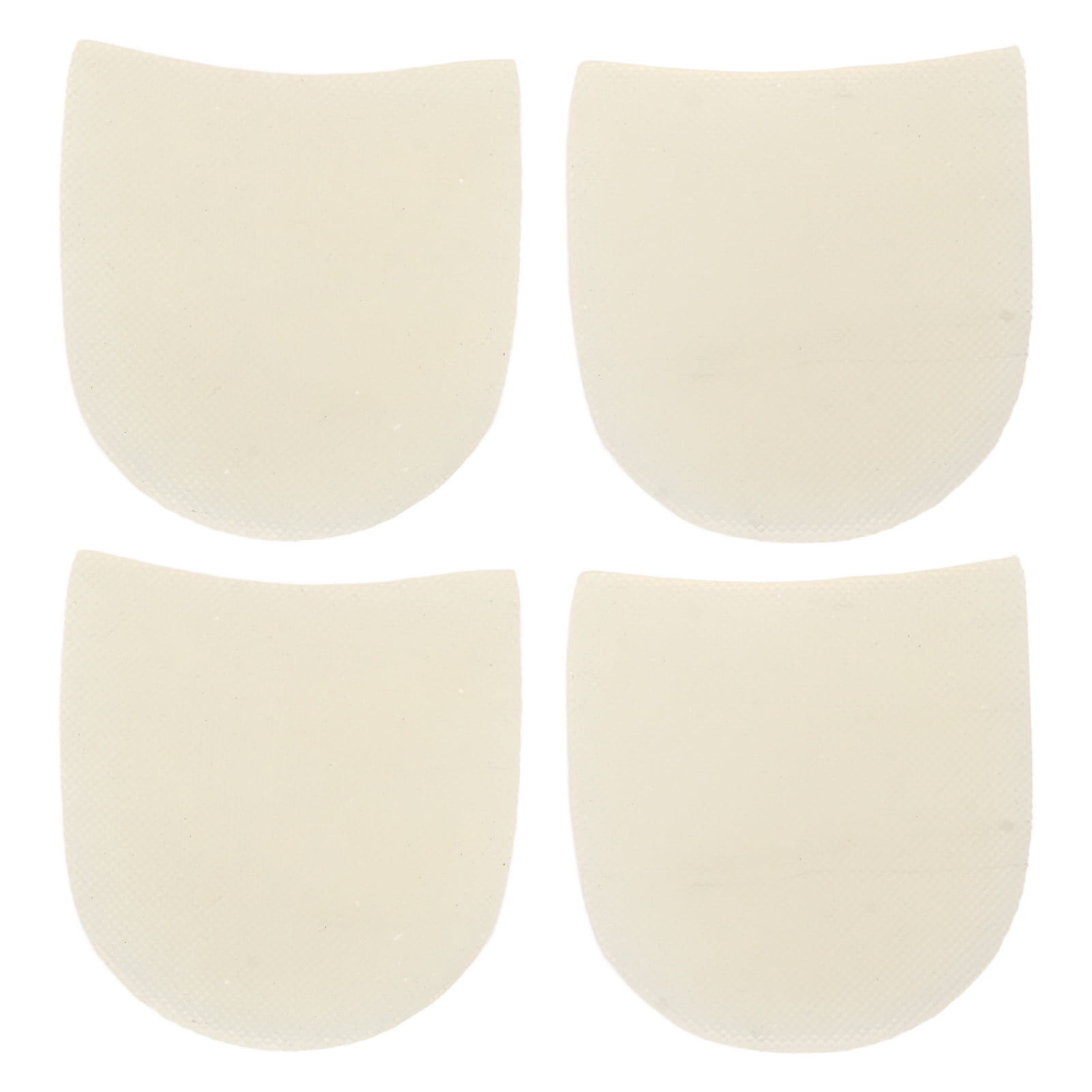 2 Pairs Transparent Sole Protectors Reduce Pain Wear Resistance Soft ...