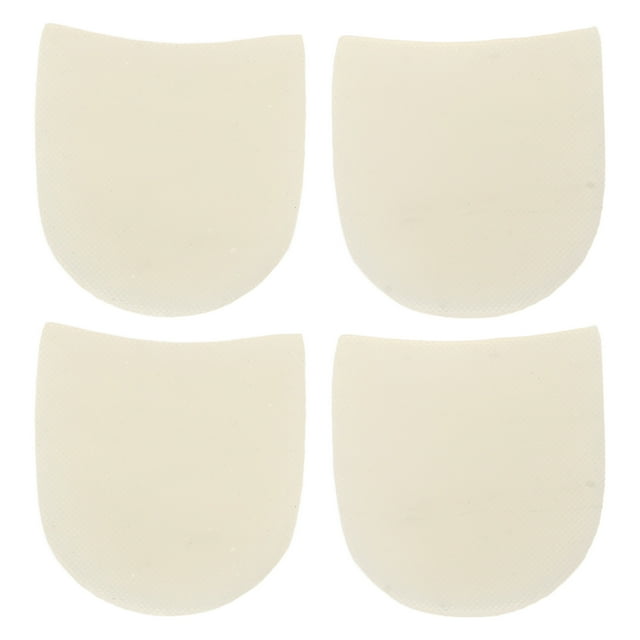 2 Pairs Transparent Sole Protectors Reduce Pain Wear Resistance Soft ...