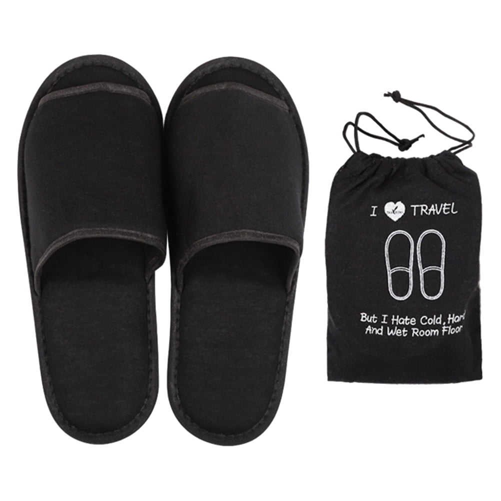 2 Pairs Travel Slippers Indoor Slippers Portable Slippers Disposable ...