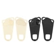 2 Pairs Two Toe Nylon Socks Invisible Liner Socks Comfortable Sponge ...