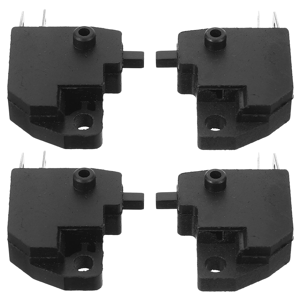 2 Pairs Universal Motorcycle Front Brake Switch Compact Brake Switch ...
