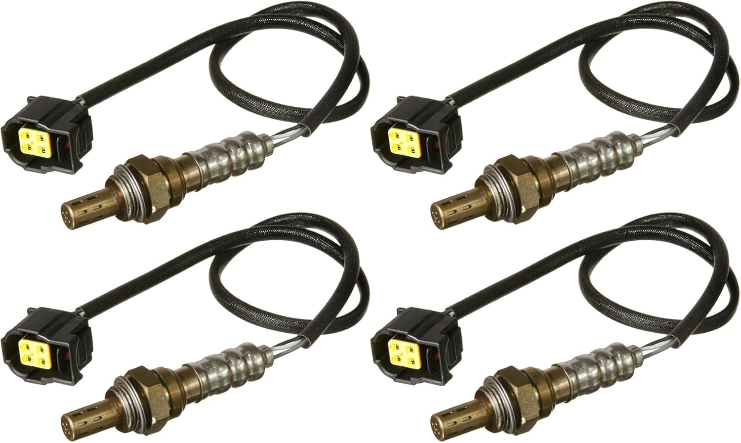 2 Pairs Upstream and Downstream Oxygen Sensors Compatible with Dodge ...
