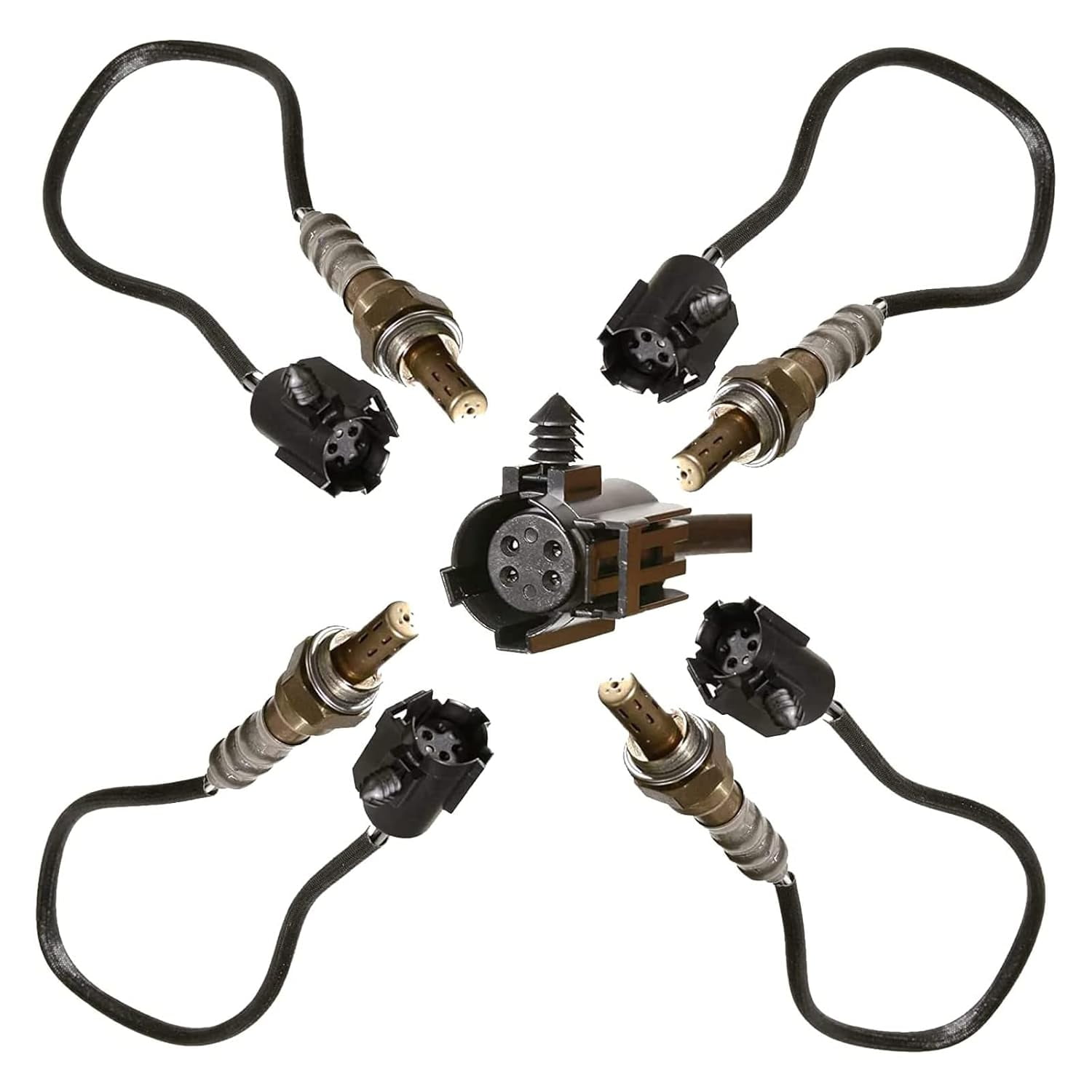 2 Pairs Upstream and Downstream Oxygen Sensors Compatible with Chrysler ...