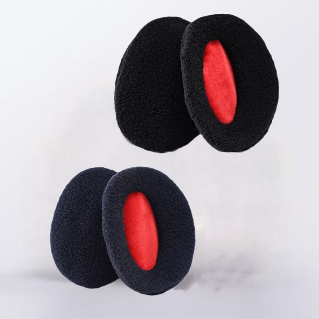 2 Pairs Warm Polar Fleece Ear Muffs for Winter Sports Windproof and ...