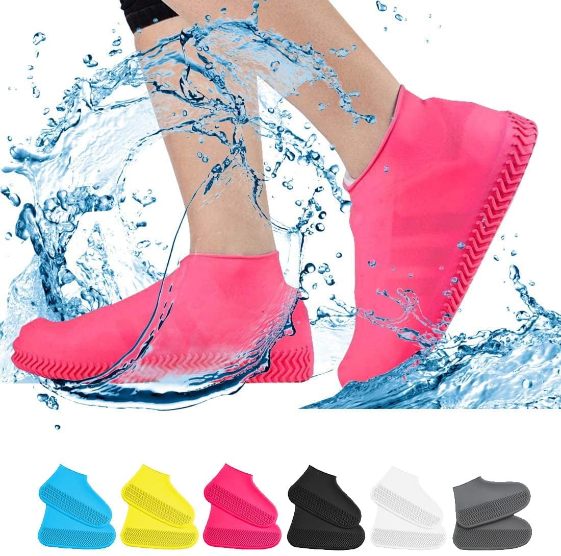 Waterproof Shoe Cover Reusable Silicone Boot Shoe Covers Silicone ...