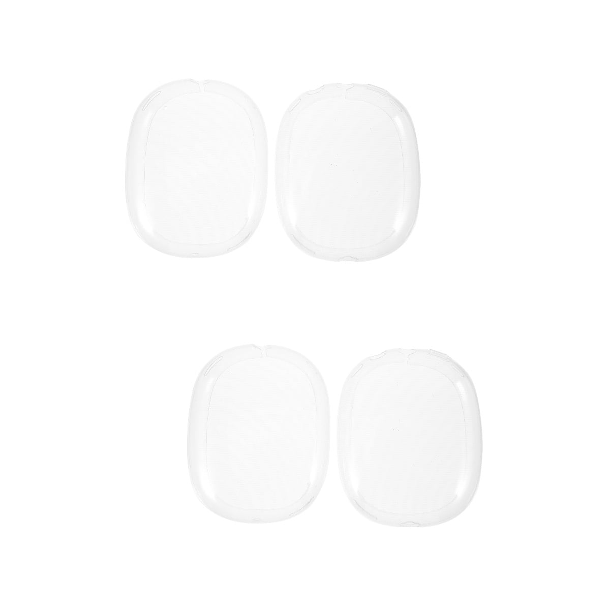 2 Pairs Wireless Earphone TPU Cover Silicone Headphone Protector ...
