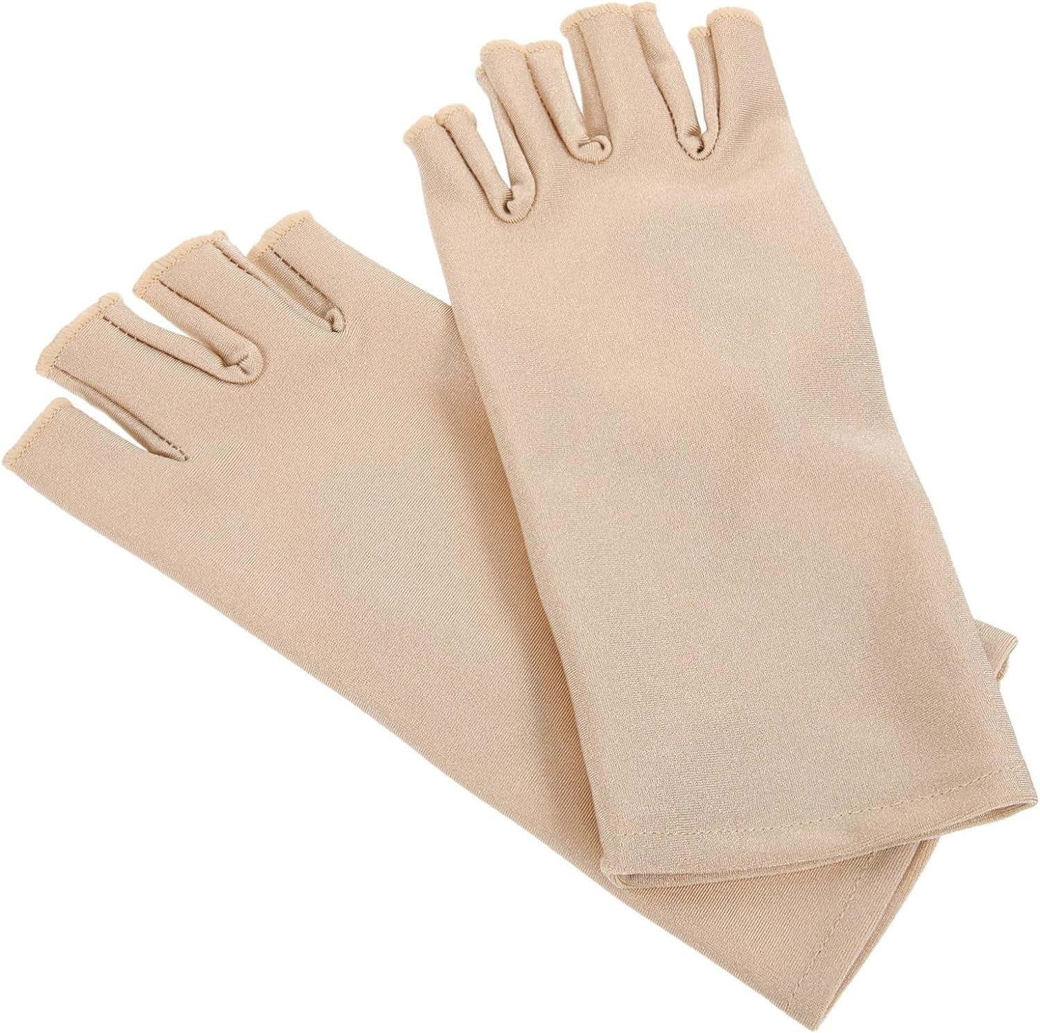 2 Pairs Women's Thin Gloves Manicure Gloves Sun Protection Gloves for ...