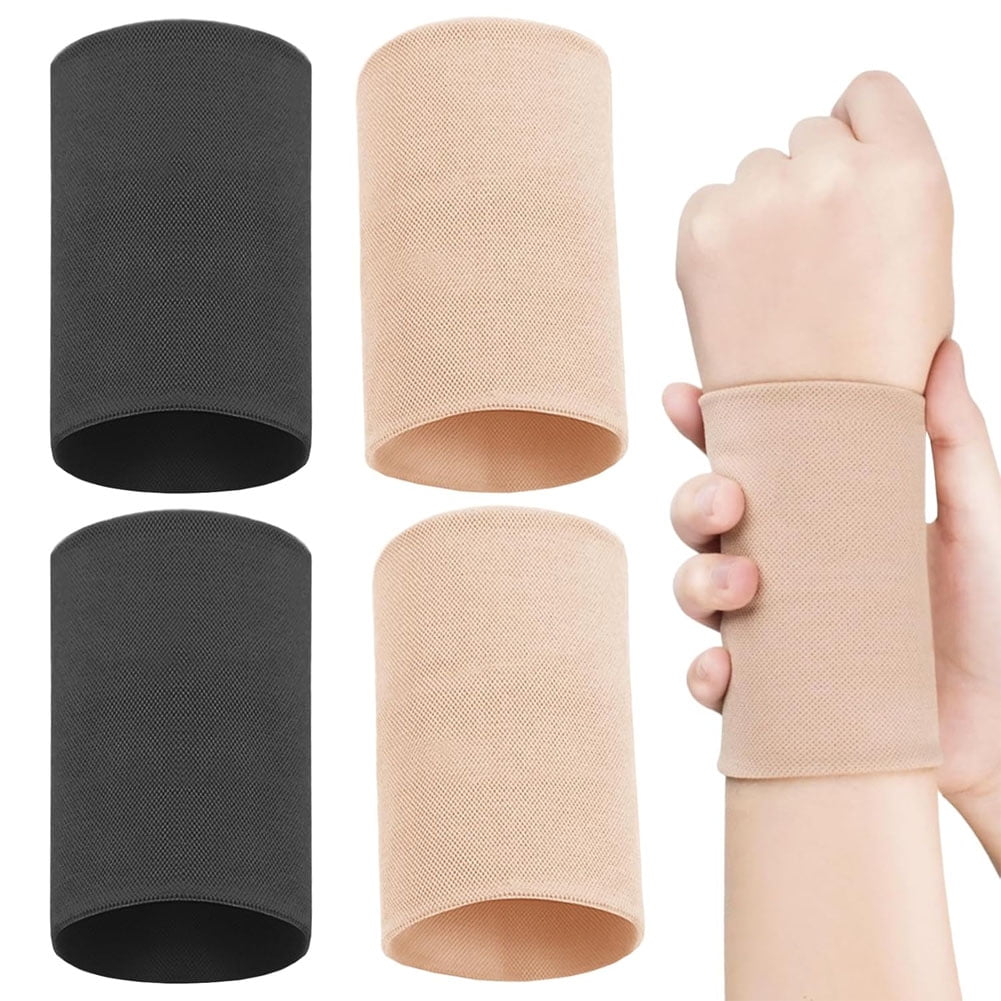 2 Pairs Wrist Wraps Men & Women Sport Compression Wrist Brace Wrist ...