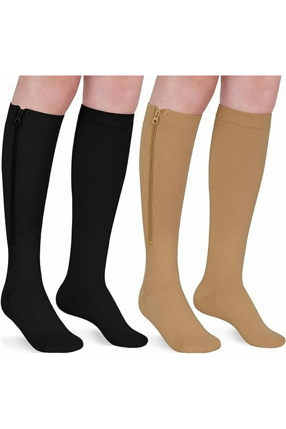 Zippered Compression Socks