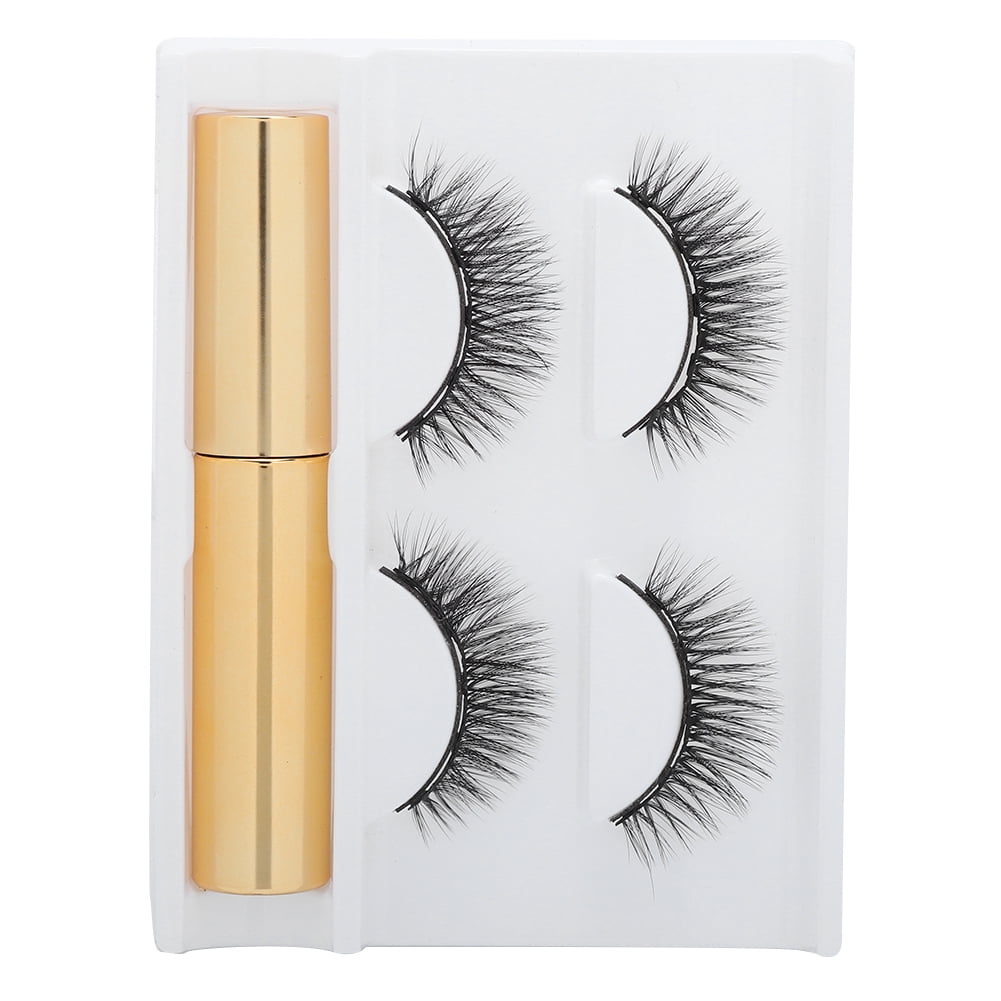 2 Pairs of 5 Magnet False Eyelash Set Magnetic Liquid Eyeliner ...