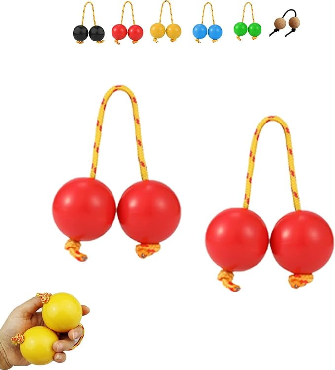 2 Pairs of Aslatuas Rhythmic Ball, Kashaka Shaker, Asalato Shakers ...