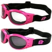2 Pairs of Birdz Eyewear Boogie Motorcycle Ski Skydiving Goggles Clear ...