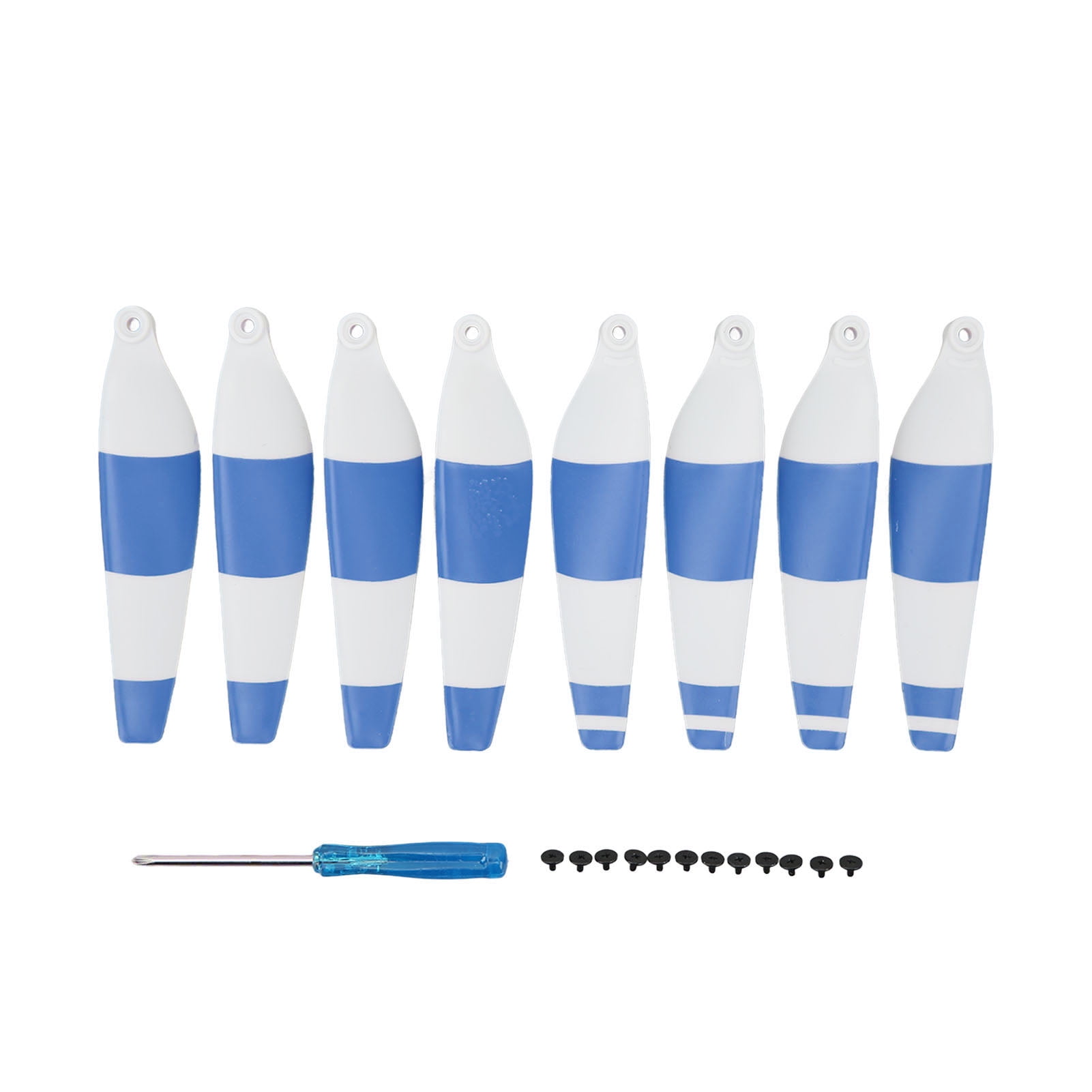 2 Pairs of Blue & White Propellers for Unmanned Aerial Vehicles ...