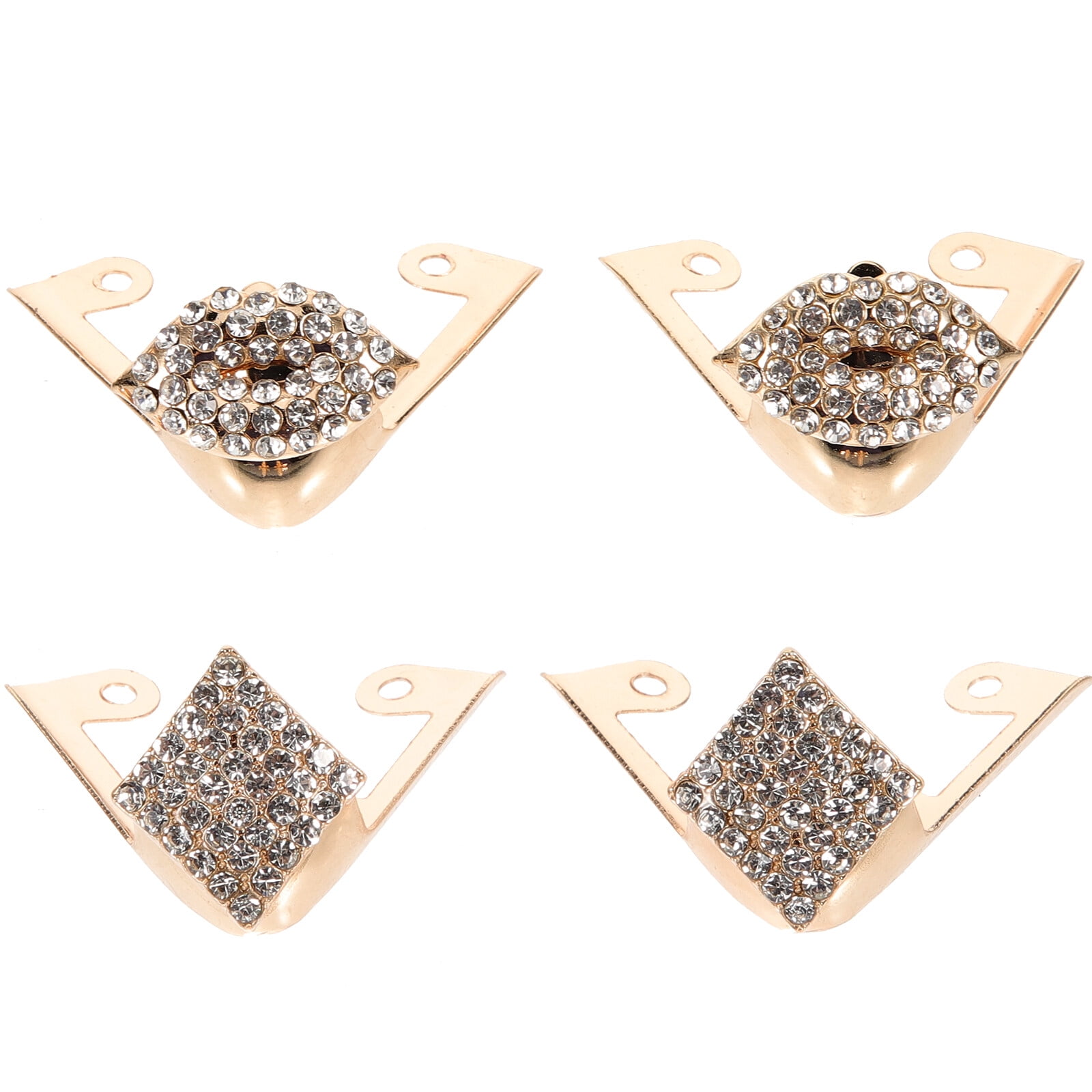 2 Pairs of Heel Protectors Boot Toe Protectors Shoe Toe Protector Heel ...