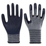 2 Pairs of Non-Slip Latex Foam Gloves - Breathable and Durable ...