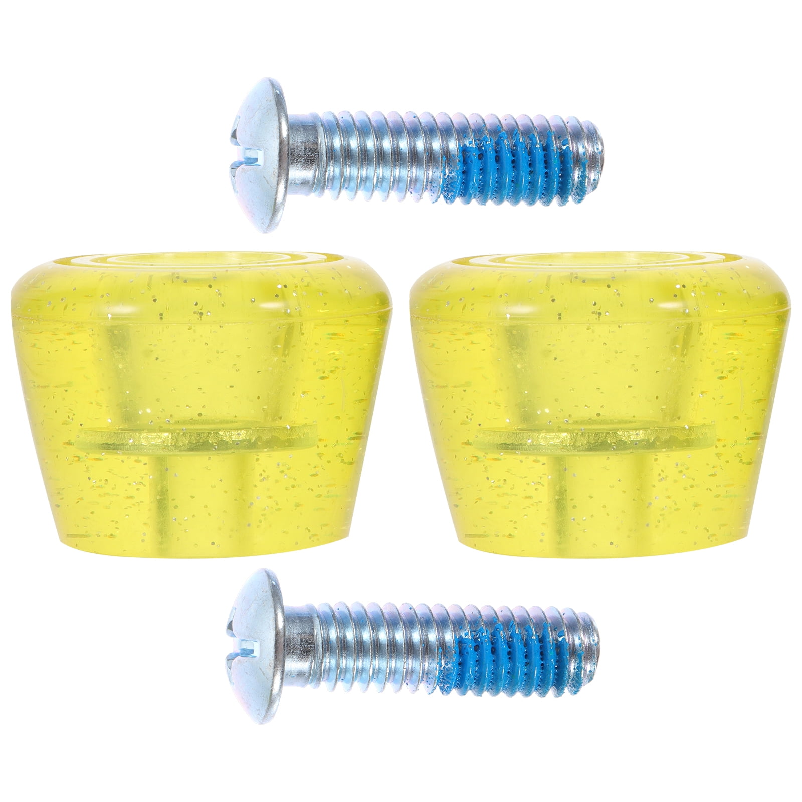 2 Pairs of Replaceable Skate Stoppers Portable Skate Plugs Professional ...