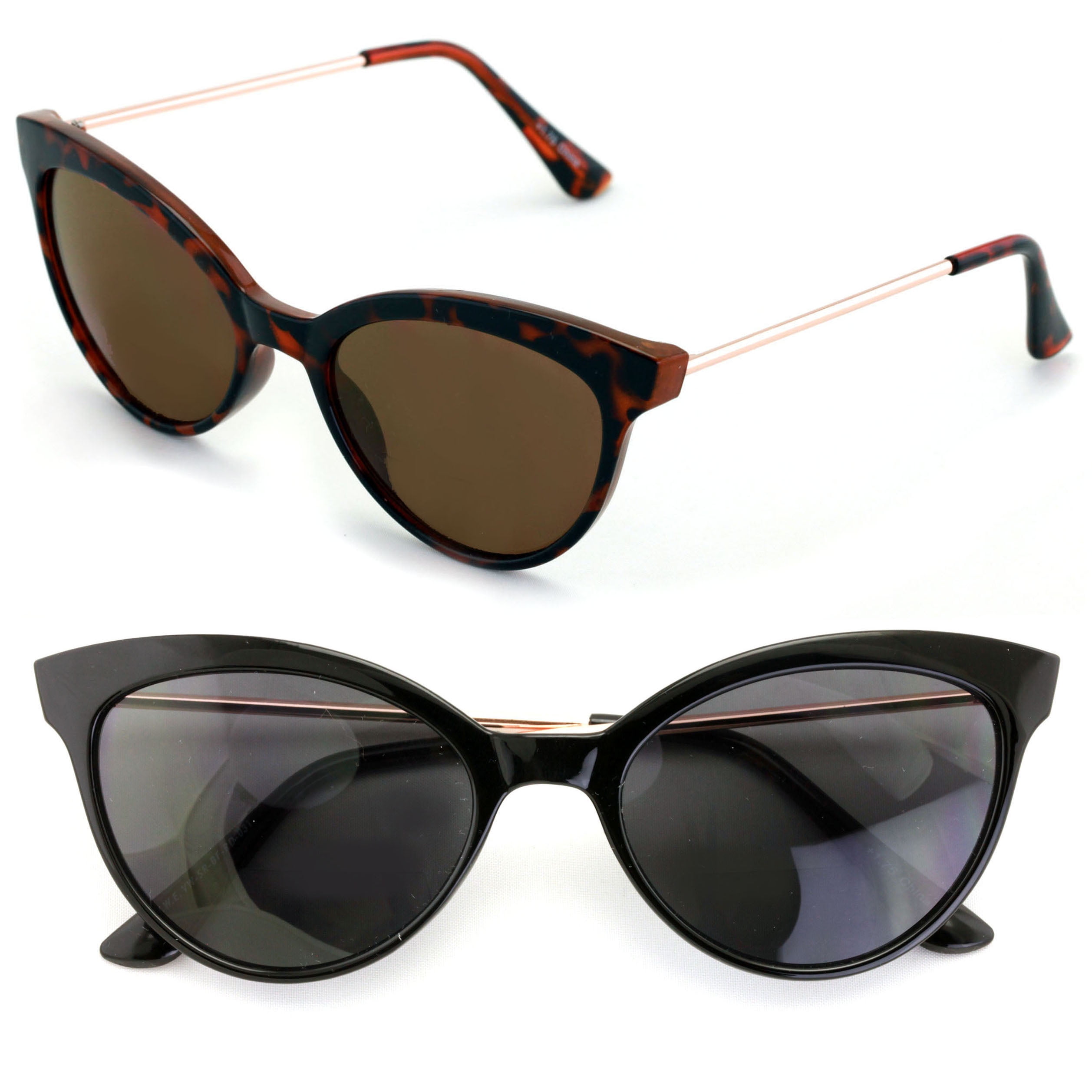 2 Pairs Of Womens Fully Magnified Outdoor Reading Sunglasses Full