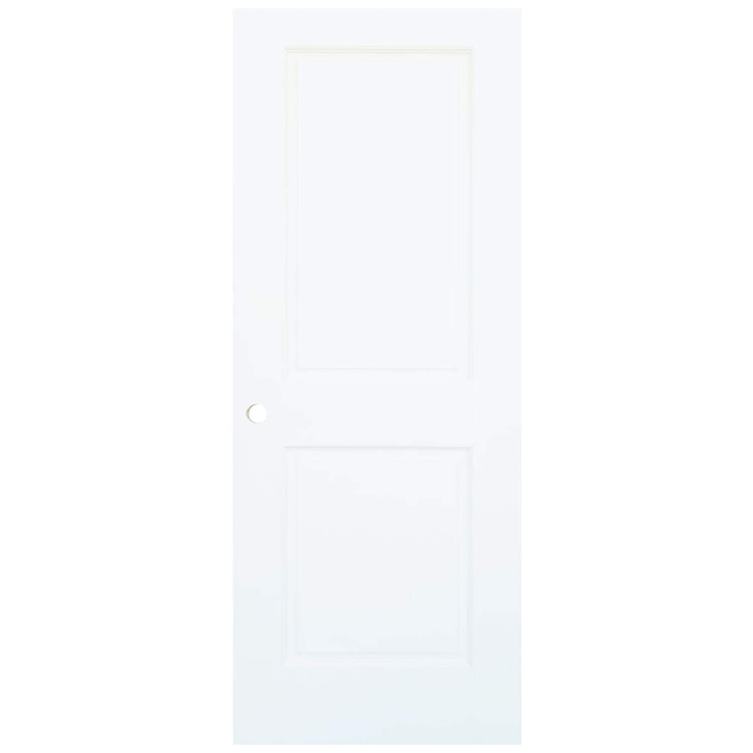 2-Panel Colonial White Interior Door Slab with Bore Hole - Walmart.com