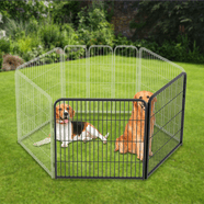 6 Panel Dog Playpen 32 inch Height Portable Dog Pen for Dog Pet Puppy ...
