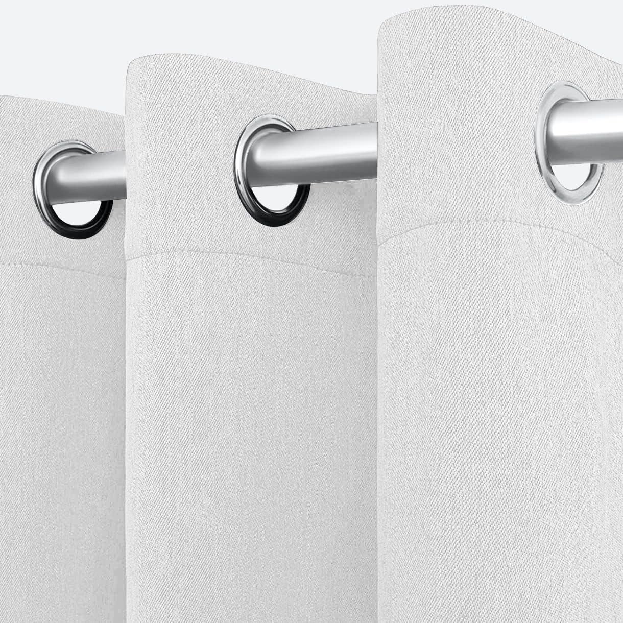 [2-Panels, 42 x 63 in] Blackout Curtains for Bedroom, Pack of 2 Window ...