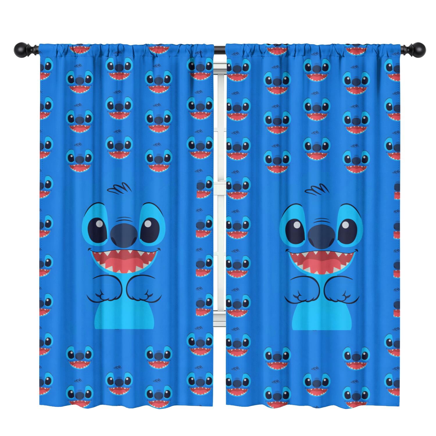 2 Panels Cartoon Movie Print Pattern Nursery Curtains for Cartoon ...