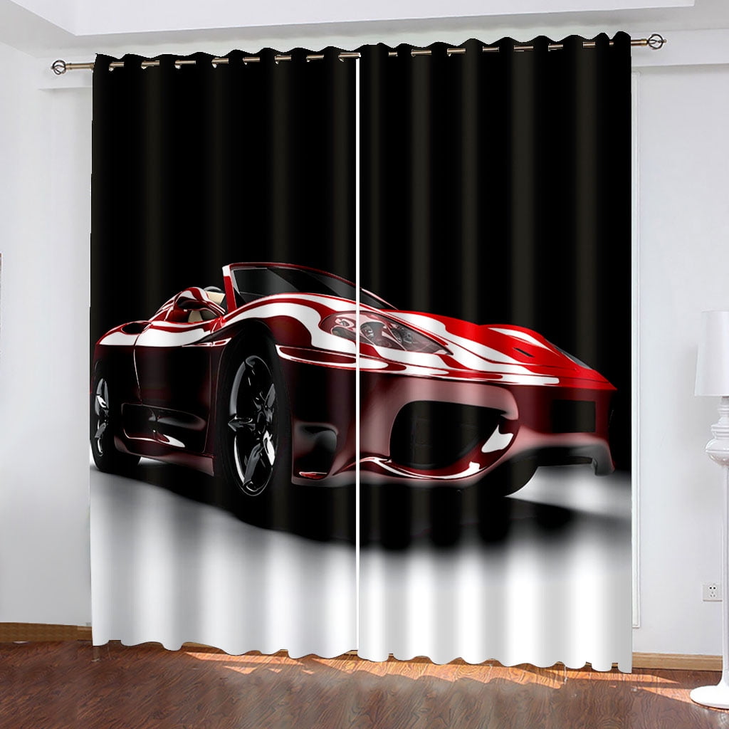 2 Panels Outdoor Driving Curtains Car Curtains for Car Studio Windows ...