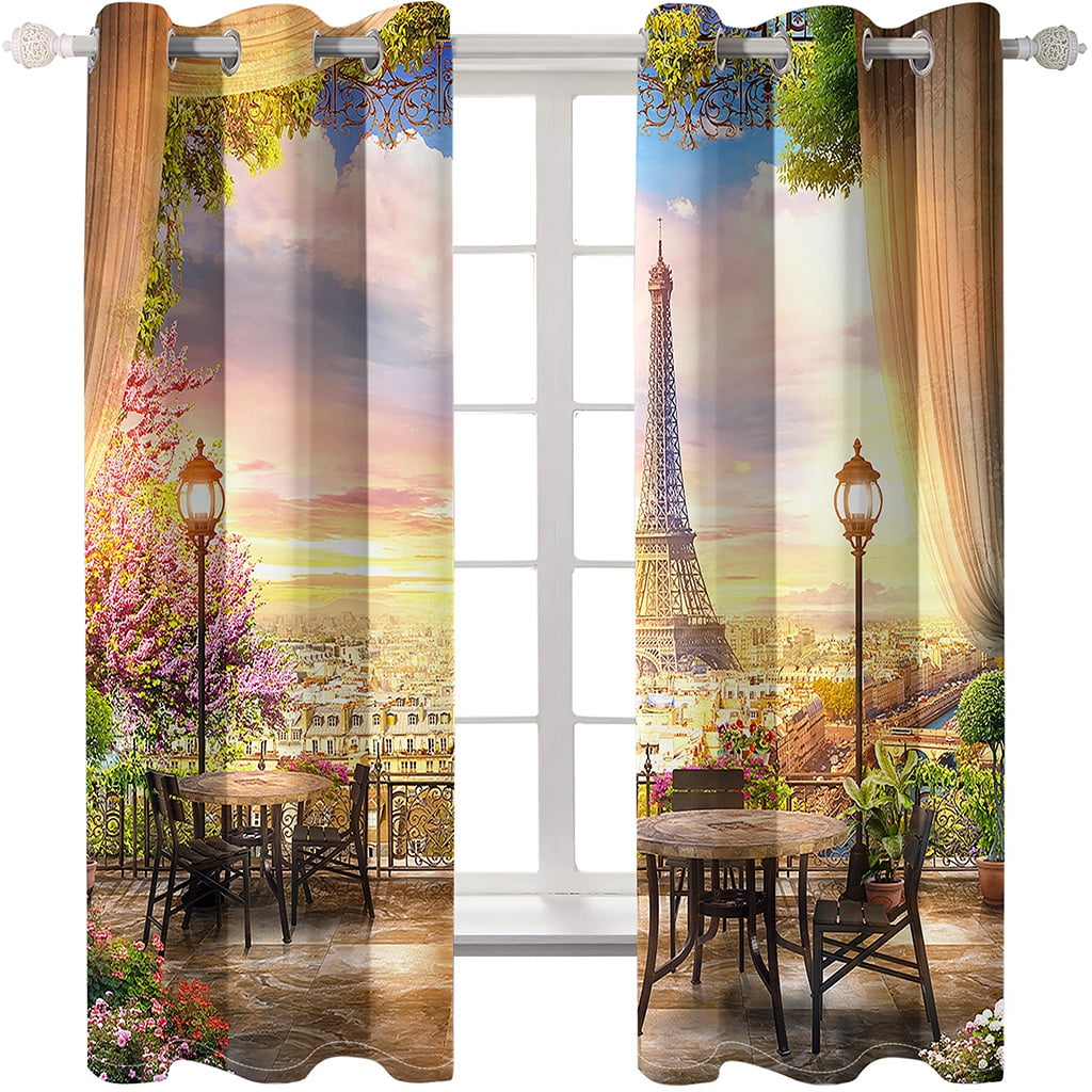2 Panels Romantic Paris Eiffel Tower Artist Photography Works Luxury ...