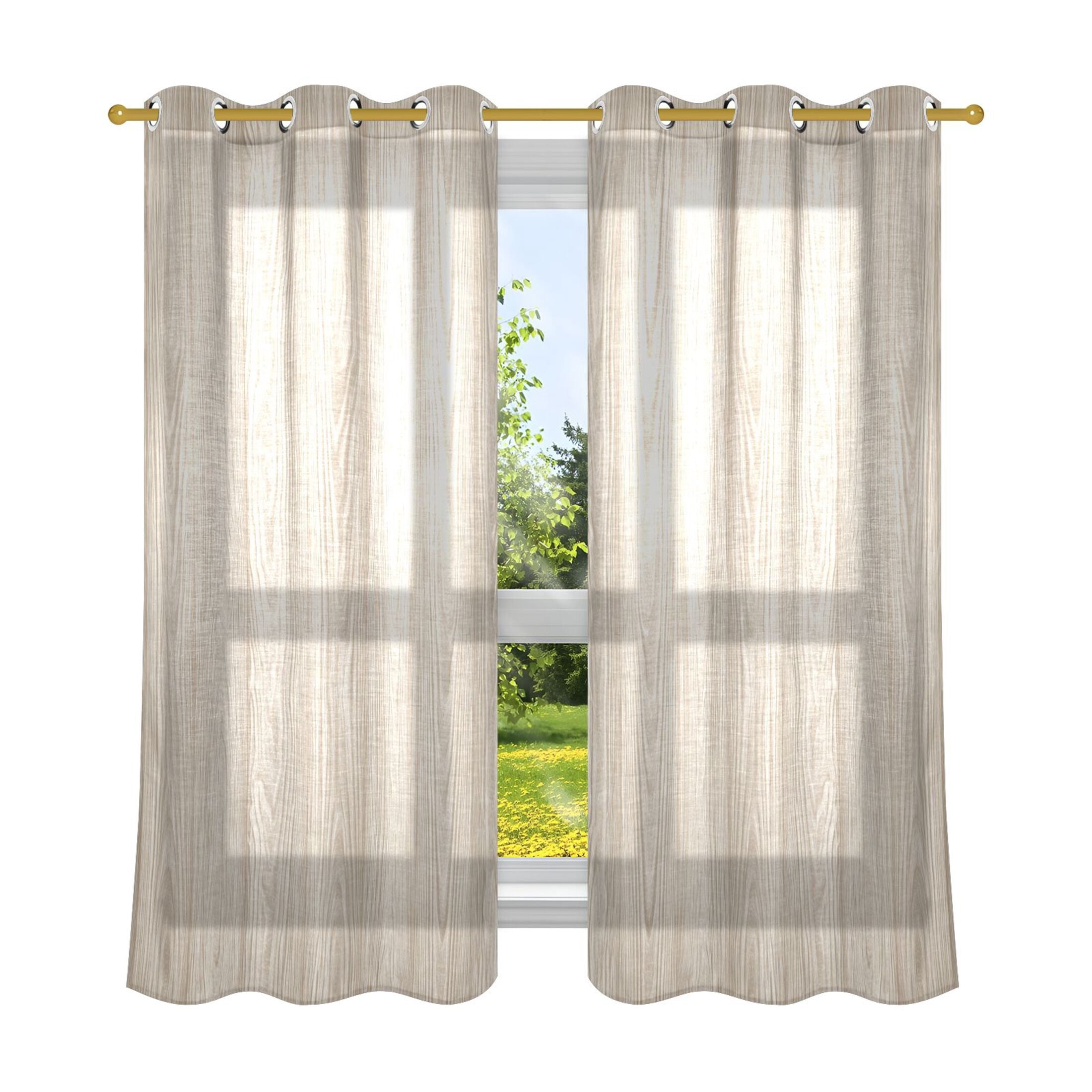 2 Panels Set Blackout Curtains Thermal Insulated Sun Protection Room ...