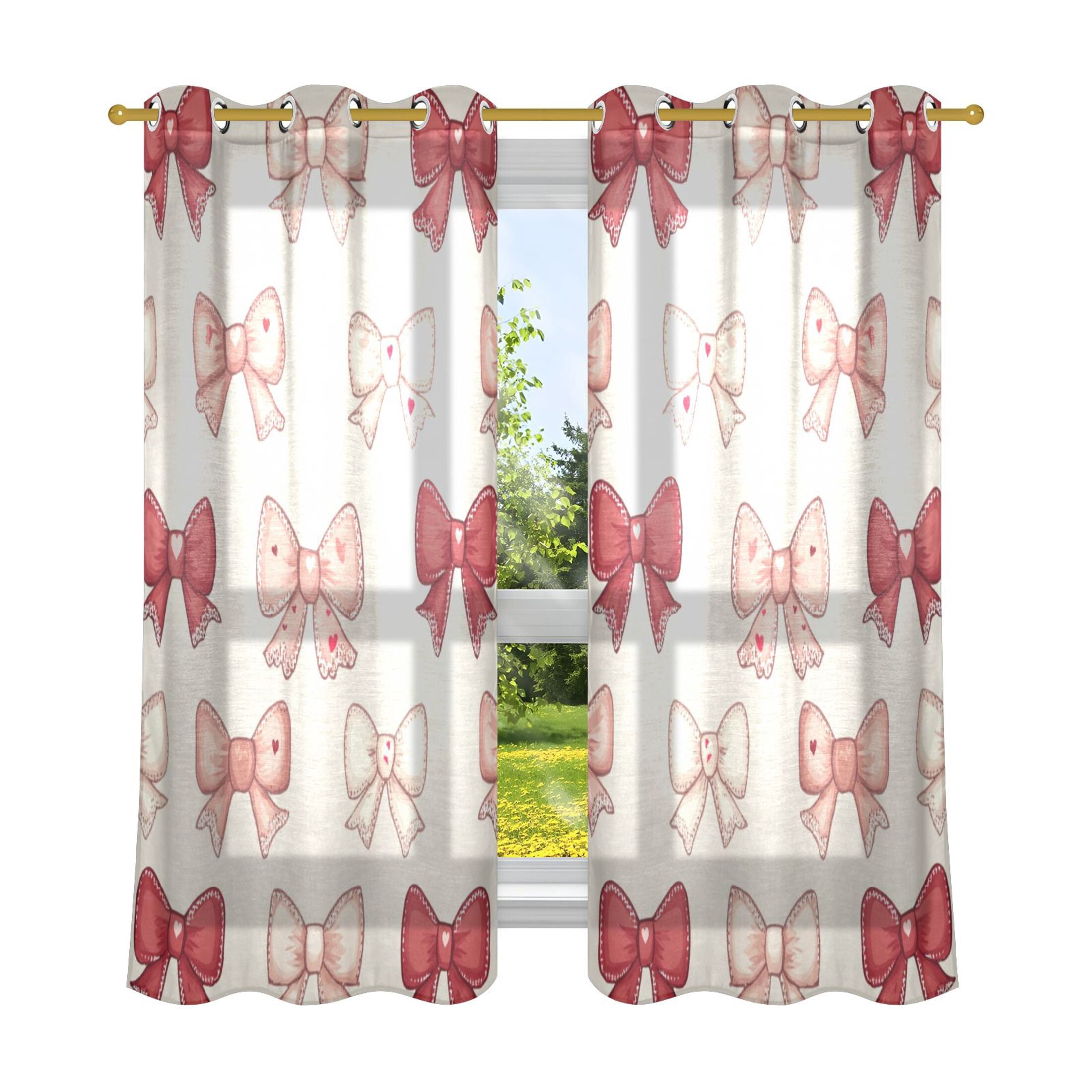 2 Panels Set Blackout Curtains Thermal Insulated Sun Protection Room ...