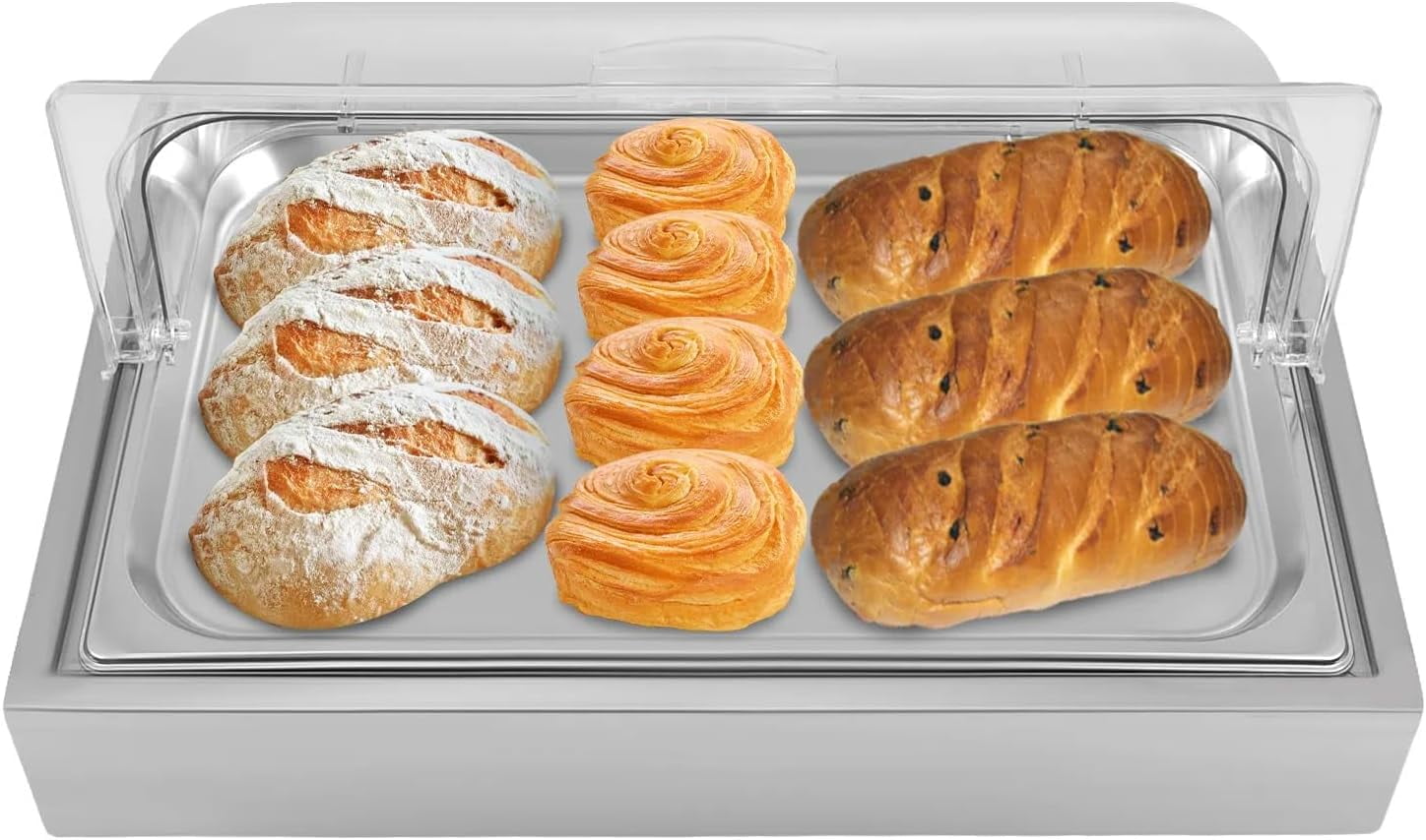 2 Pans Chilled Serving Trays for Parties Food Cooler for Parties ...