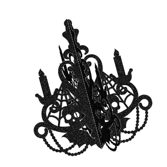2. Paper Candelabra Decor - Easy Assembly Halloween Candlestick ...