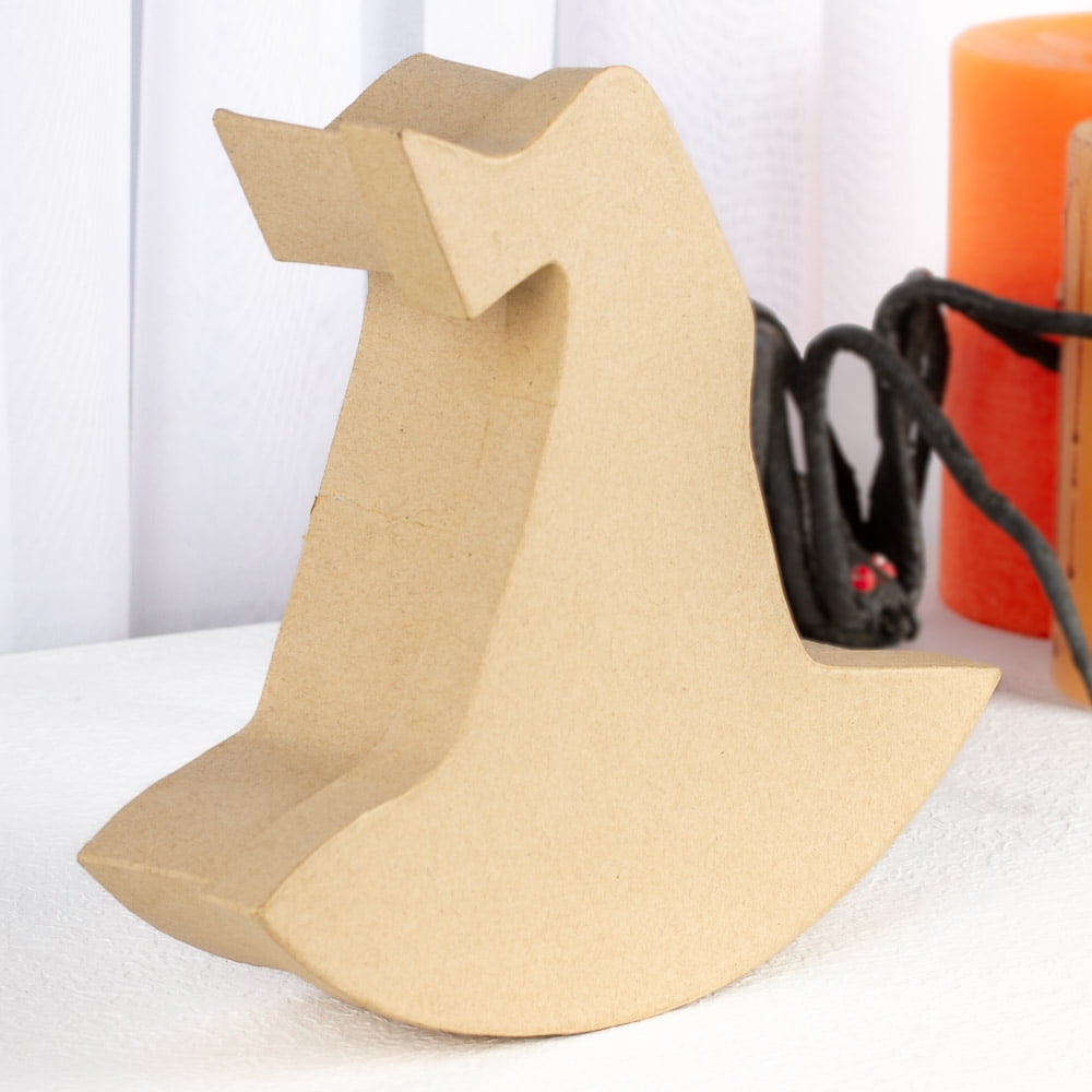 2 Paper Mache Witch Hat Boxes - Ready to Decorate Halloween Décor ...