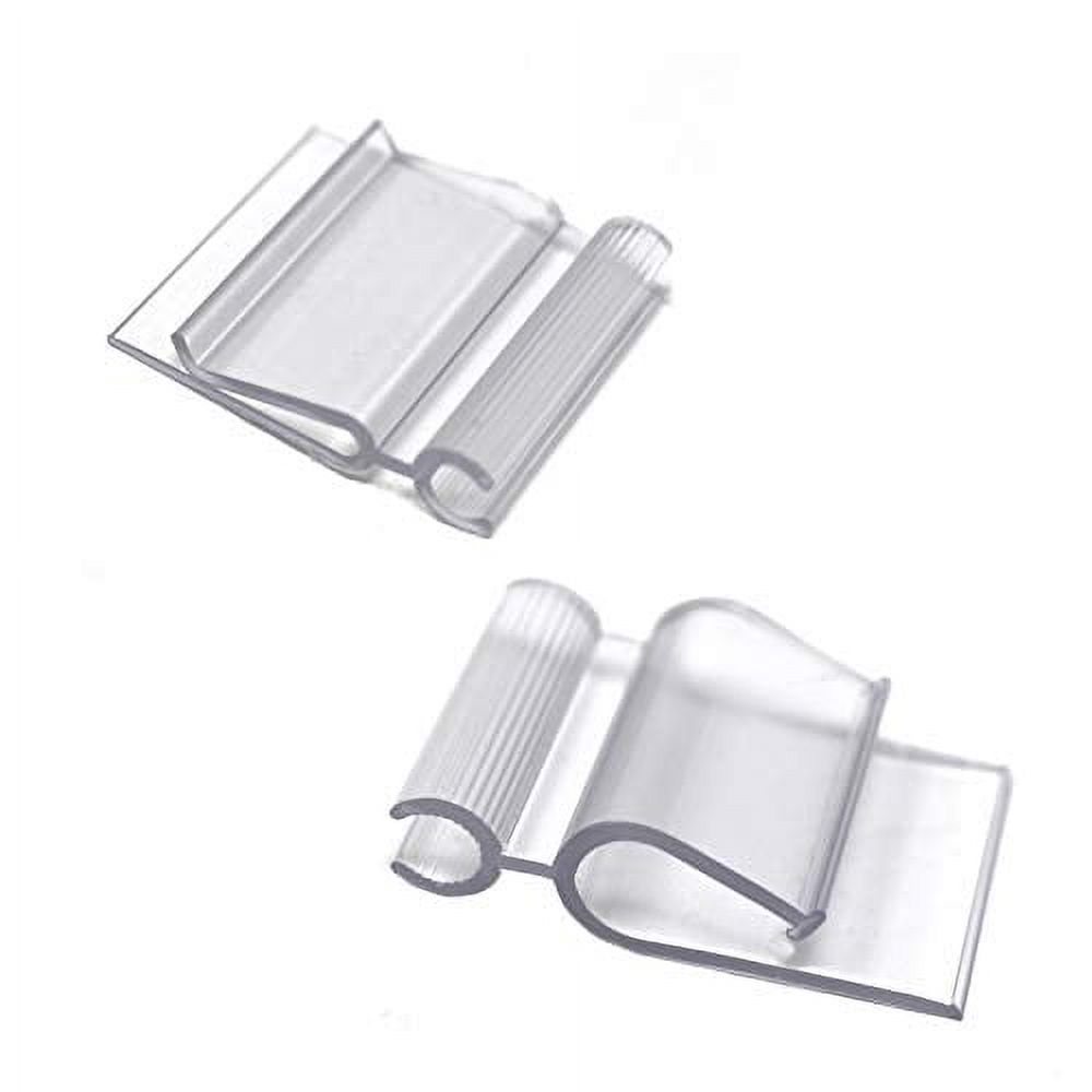 2 Part Adjustable Angle Bowl Sign Clip, Pivoting Food Tray Sign Holder ...