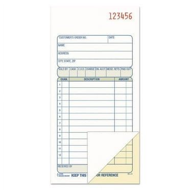Adams Small Business Carbonless Invoice & Receipt Sales Book - Walmart.com