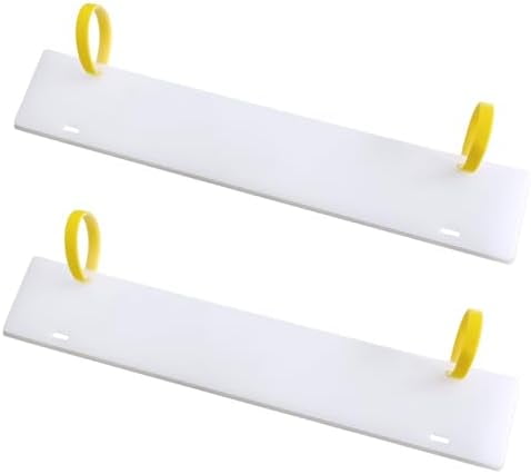 2-Pc 4.72" Boat Registration Number Plates: Plastic plates for ...