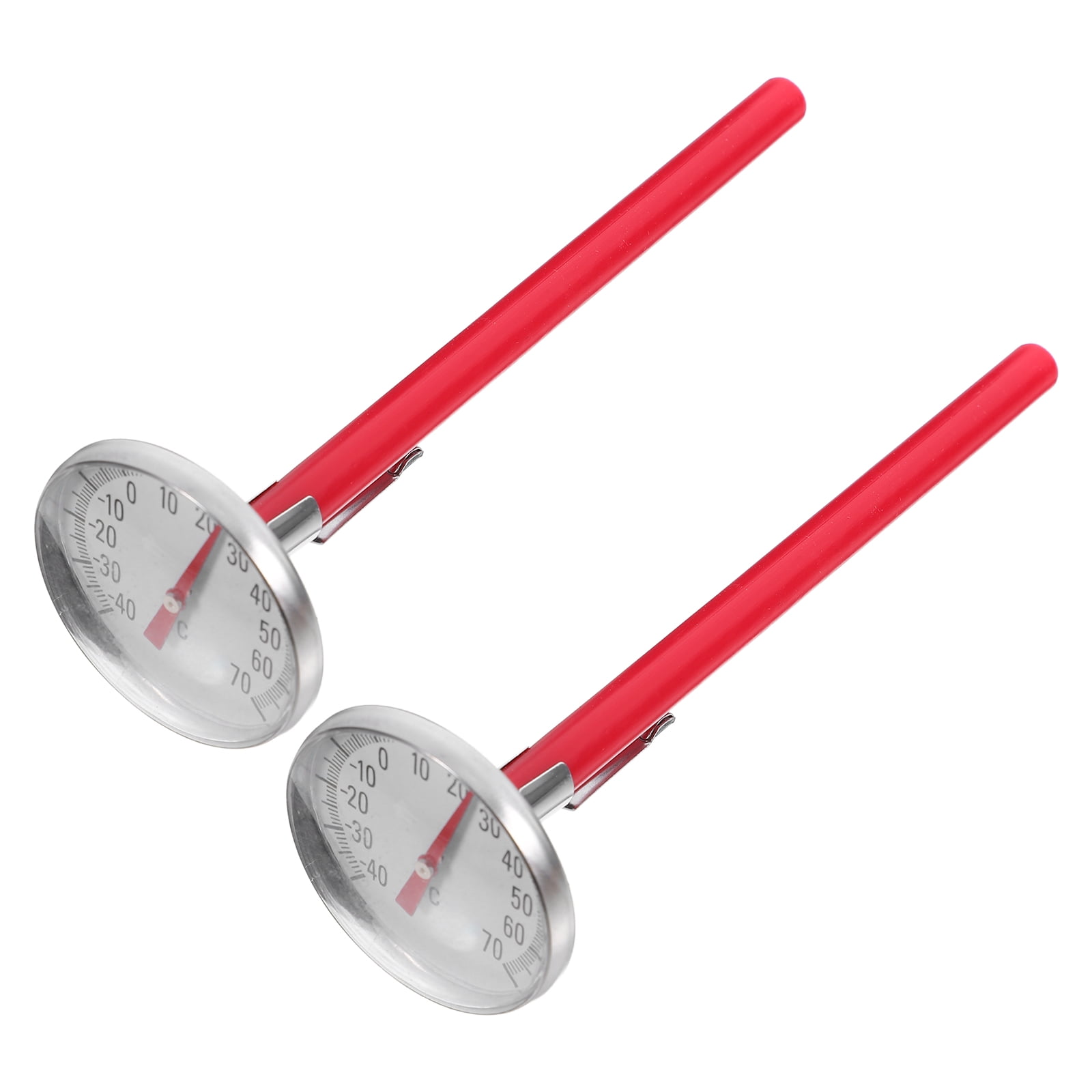 DEEPCRAFF 2-Pack Red Car Thermometer Mechanical Air Conditioner ...