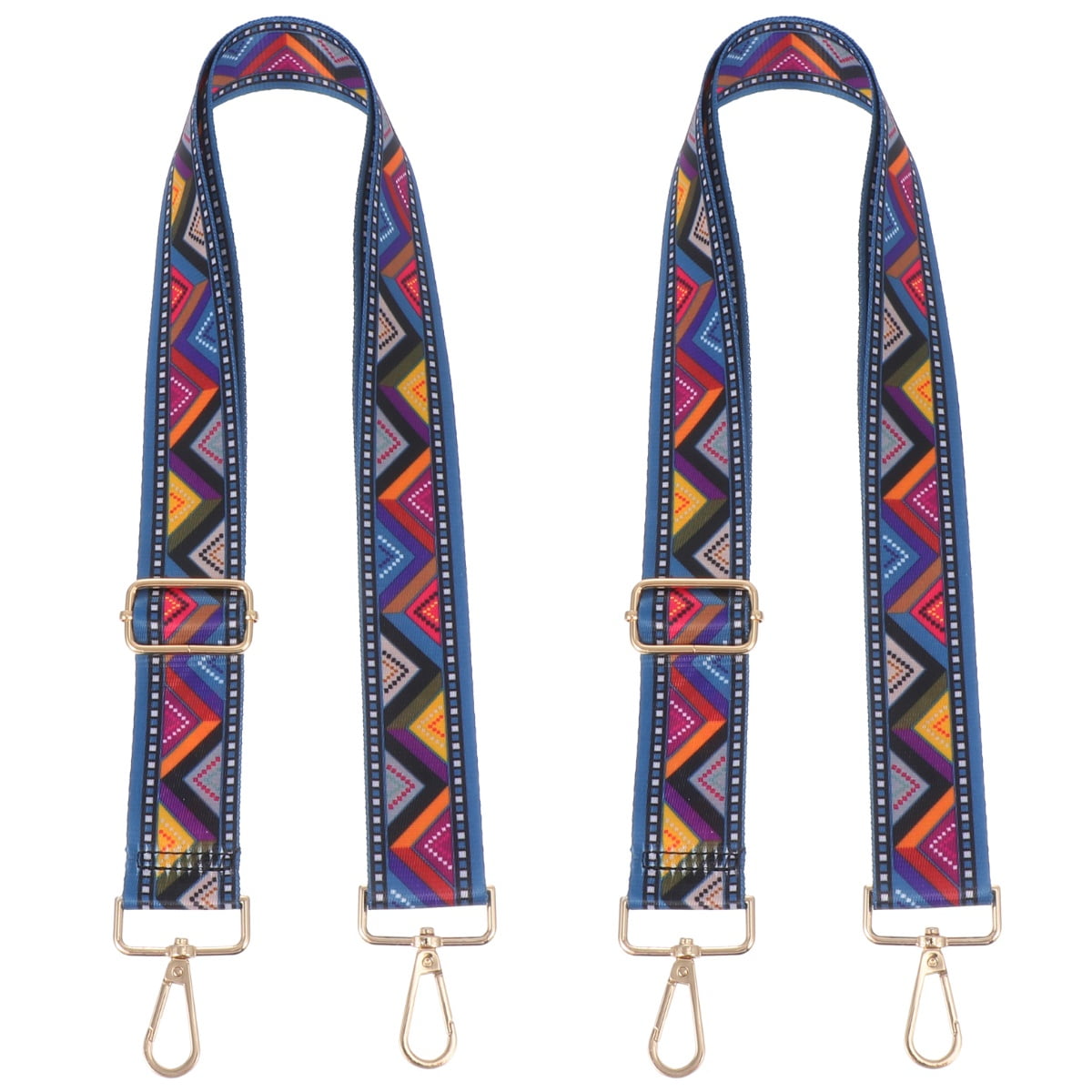 2 Pc Banjo Strap Classical Guitar Shoulder Guitars Tuner Nylon ...