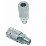2 Pc C1 Air Quick Coupler 1/4" Male Steel 1/4" Npt Air Hose Compressor ...
