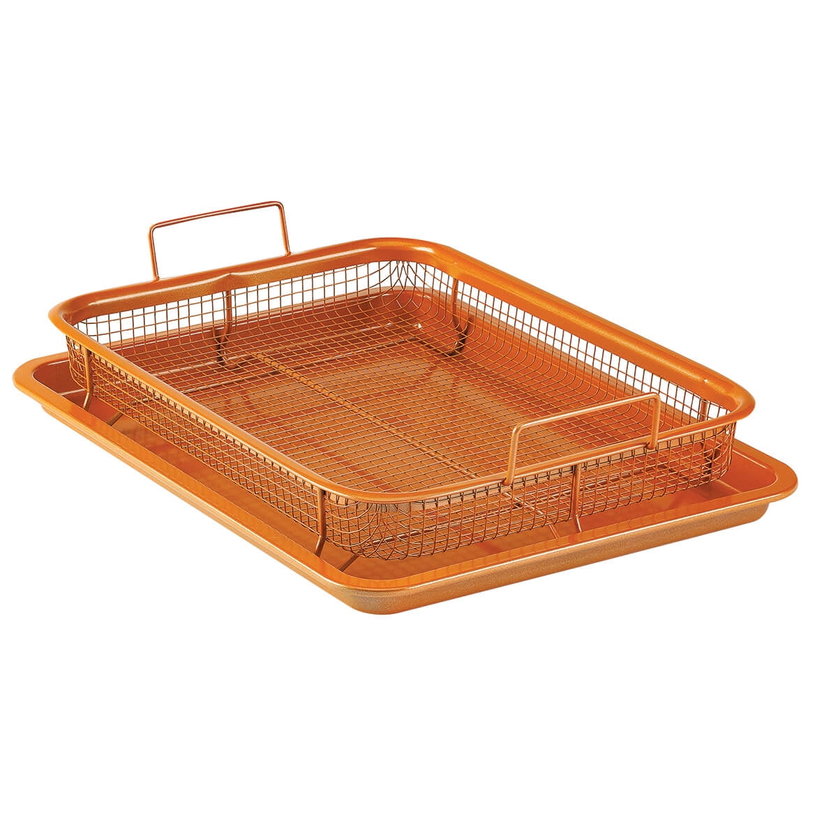 2 Pc Copper Crisper Tray - Walmart.com
