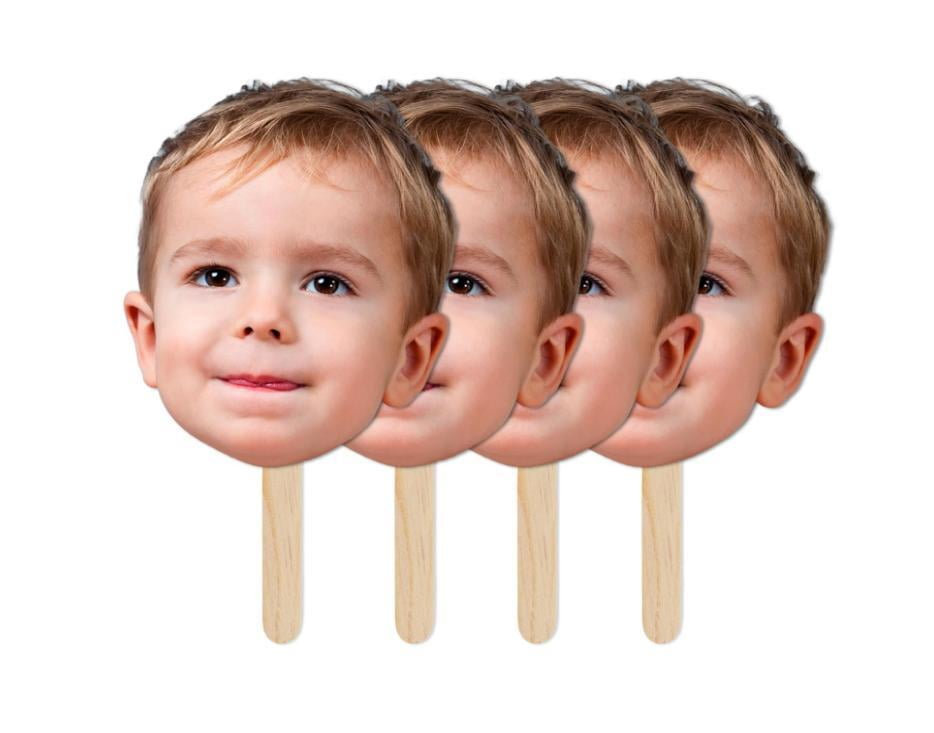 2 Pc, Custom Big Head with Your Photo | Fun Face Cardboard Cutout, Big ...