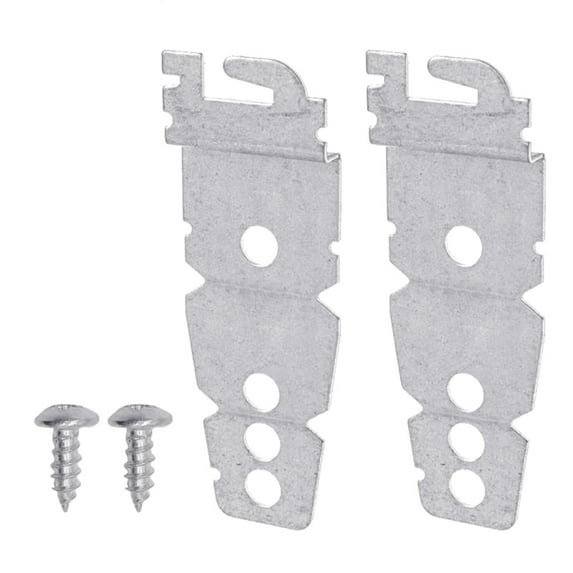 2 Pc Dishwasher Upper Mounting Brackets and 2 Pc Installation Screws ...
