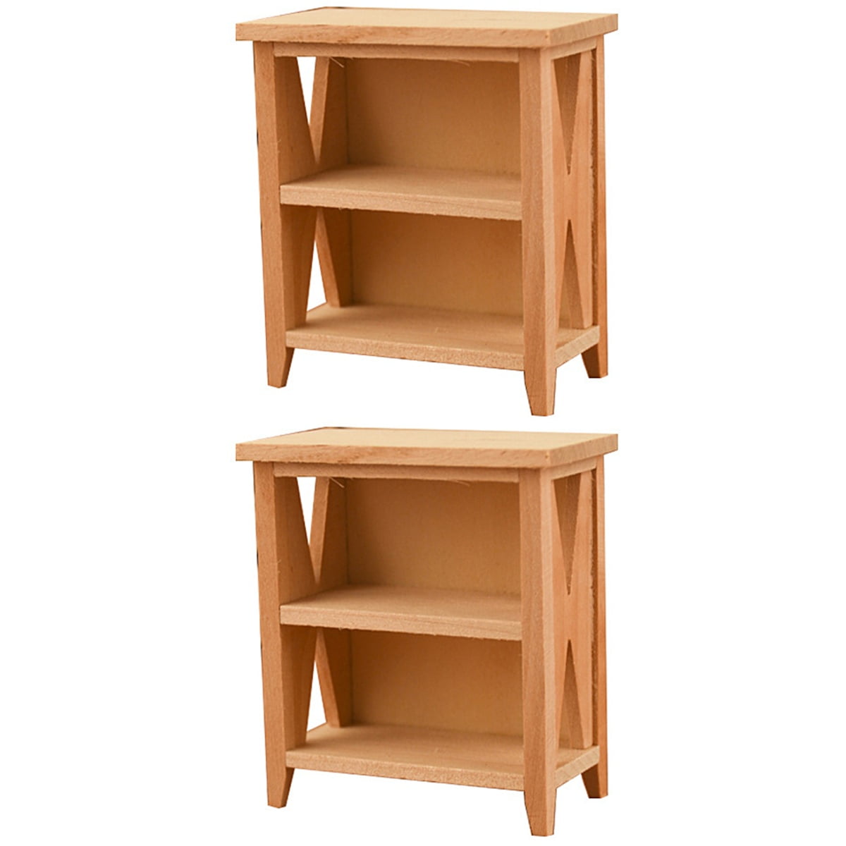 2 Pc Doll House Locker Model Models Furniture Model Miniature Display ...