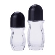 Essential Oil Glass Bottle 16pack 10ml Colorful Frosted Glass Roller ...