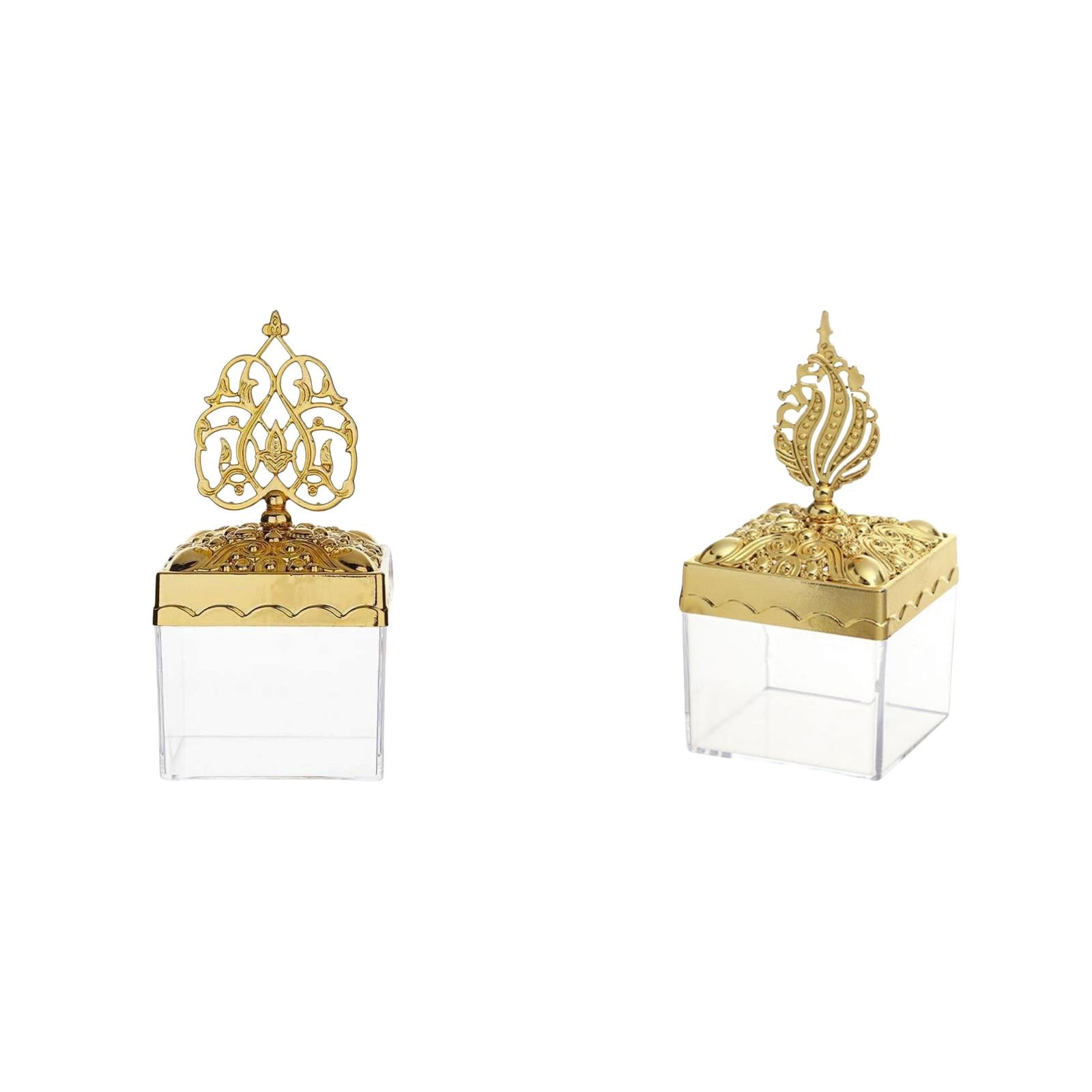 2-Pc European-Style Candy Box Set (Gold-Plated) - Walmart.com